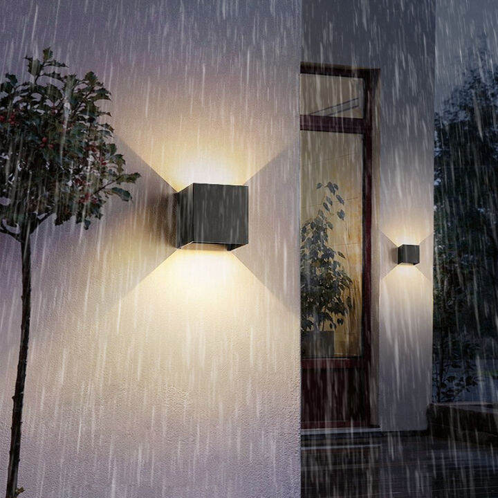 CANMEIJIA Led Waterproof Outdoor Wall Lamp 6w 12W Wall Light IP65 ...