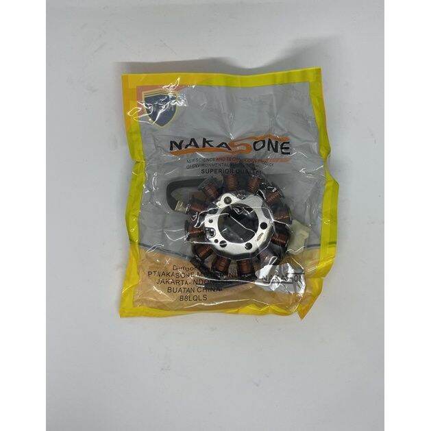 Spool Assy Komplit + Pulser Honda Revo 110 F1 Injeksi Spull Set Fulser Spul Stator Comp Kumparan ...