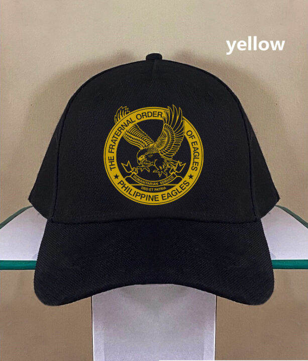 BLACK Cap with 3D print The Fraternal Order of Eagles TFOE caps | Lazada PH