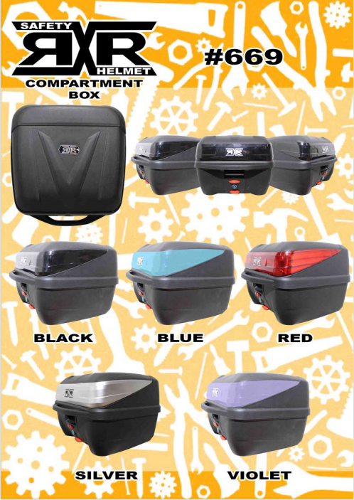 RXR Top Box 38L #669 | Lazada PH