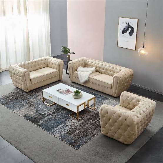SOFA CHESTERFIELD 321 SEAT - SOFA RUANG TAMU MODERN - SOFA RUANG ...