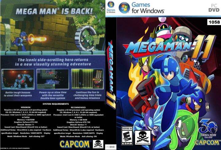 Mega Man 11 PC GAME DVD | Lazada