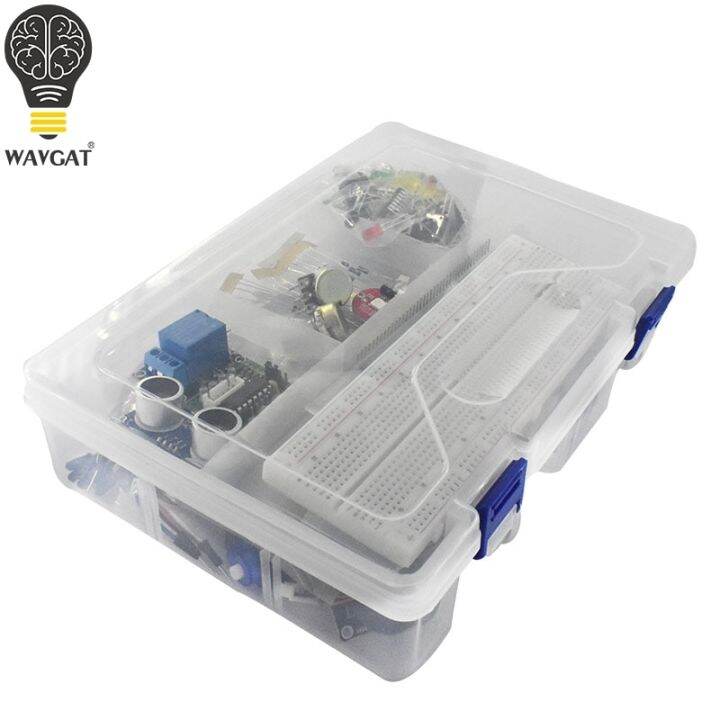 Starter Kit For Arduino Uno R3 Mega328p Breadboard And Holder Step