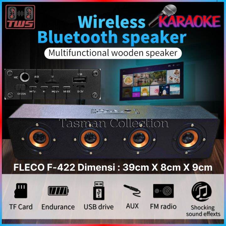 Soundbar FLECO F-422 Speaker Panjang Soundbar Bluetooth Stereo ...