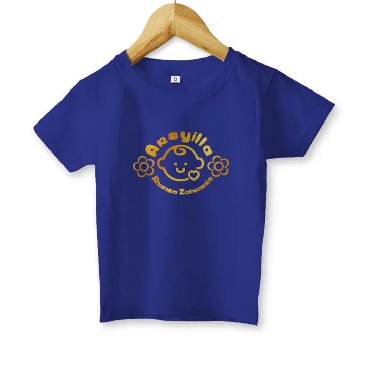 Baju Kaos Bayi Custom Kastem Bisa Ganti Inisial Dan Nama Baby Sablon ...