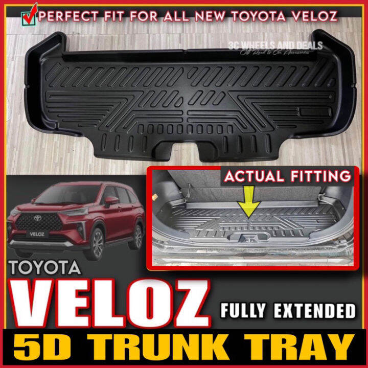 TOYOTA VELOZ 2022-2023 5D TRUNK TRAY (EXTENDED SIDE) | Lazada PH