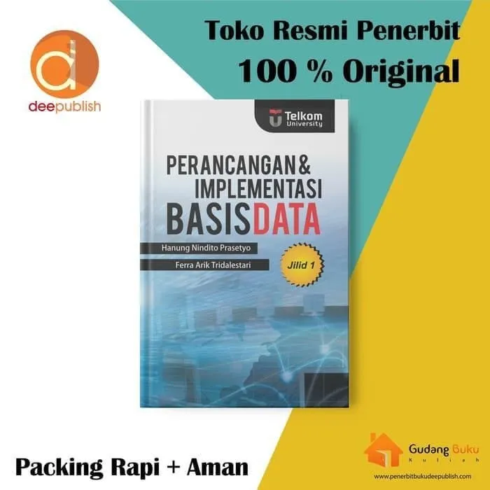 Perancangan dan Implementasi Basis Data Jilid 1 | Lazada Indonesia