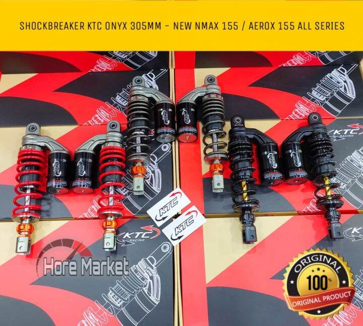 SHOCKBREAKER KTC ONYX NEW NMAX 155 2020 2021 2022 2023 SHOCK KTC RACING AEROX 155 2017 2018 2019 ...