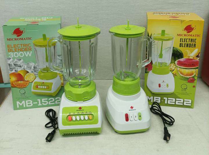 Micromatic Electric Blender ( MB-1522 / MB-1222 ) | Lazada PH