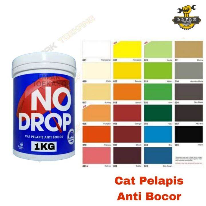 Cat Tembok Dinding No Drop Pelapis Anti Bocor 1kg | Lazada Indonesia