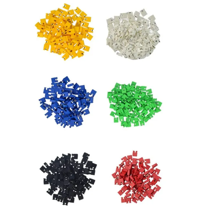 100Pcs 2.54MM Jumper Cap Open Type Shorting Cap Shorting Block Shorting ...
