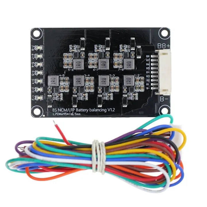 1.2A 8S Active Equalizer Balancer Equalizer Module Li-Ion Lifepo4 Lithium Battery Active ...