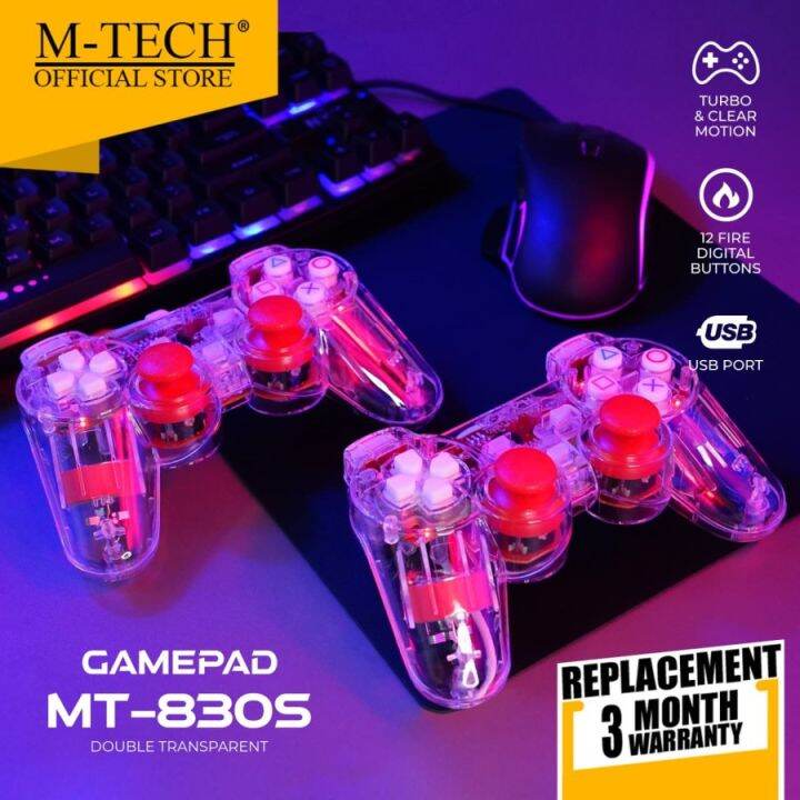 Gamepad Double Transparan / Joystik / Stick Laptop & PC | Lazada Indonesia