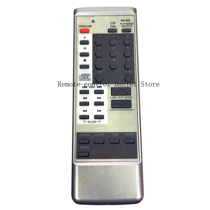 New Replacement RM-990 For Sony CD Player Remote Control CDP227 CDP228 ...