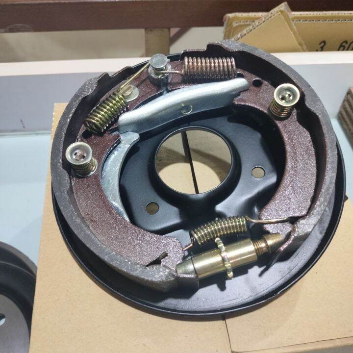 TROMOL REM TANGAN ASSY SET DRUM BRAKE ISUZU ELF NHR NKR 55 OEM PART ...