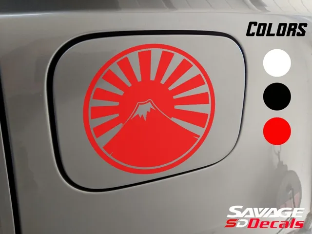 JDM Mt Fuji Logo Sticker | Lazada PH