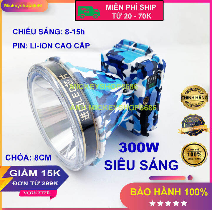 Đèn pin đội đầu YUXING A9 LED 800w cao cấp chống nước ( kín nước ) đèn ...