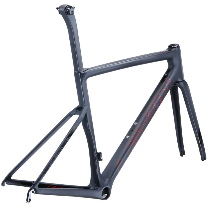 2022 Lexon Carbon Frame V-BRAKE Disc Brake Road Bike Frame UD 52/54 ...