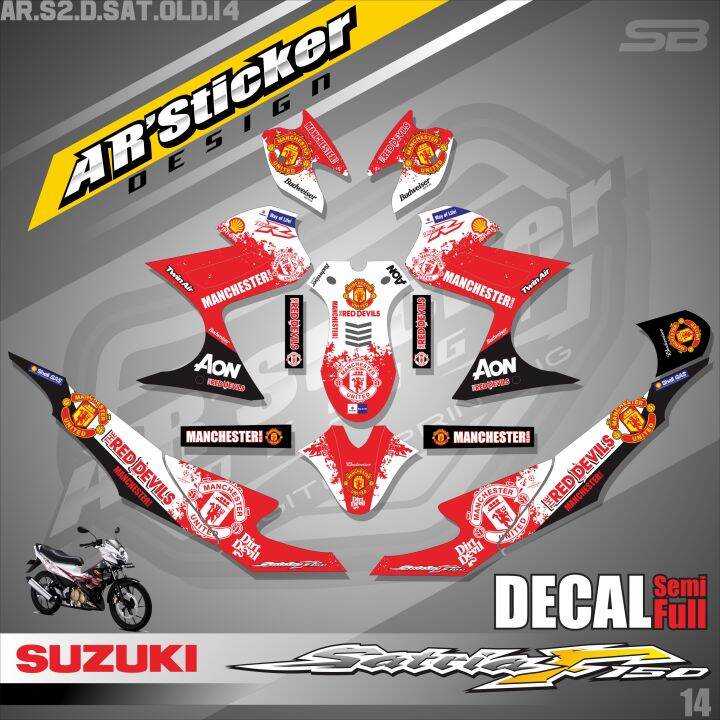 Sticker Decal Full Body SATRIA OLD / SATRIA BARONG - Sticker Decal ...