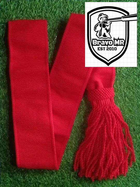 SELEMPANG MERAH / RED SASH BAGI KEGUNAAN ANGGOTA TENTERA BAGI TUJUAN ...