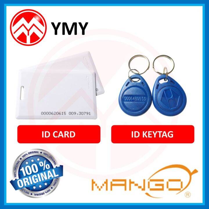 10PCS ID EM THICK CARD / KEYCHAIN KEYTAG 125khz for Door Access System ...