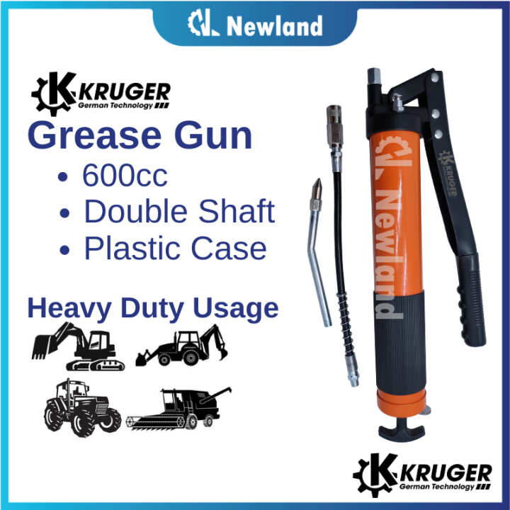 Kruger Heavy Duty Grease Pump / Pam Gris / Grease Gun - Standard 600cc ...