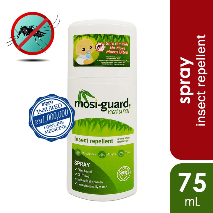 Alpro Pharmacy Mosi-Guard Natural Mosquito Repellent Spray 75ml | Lazada