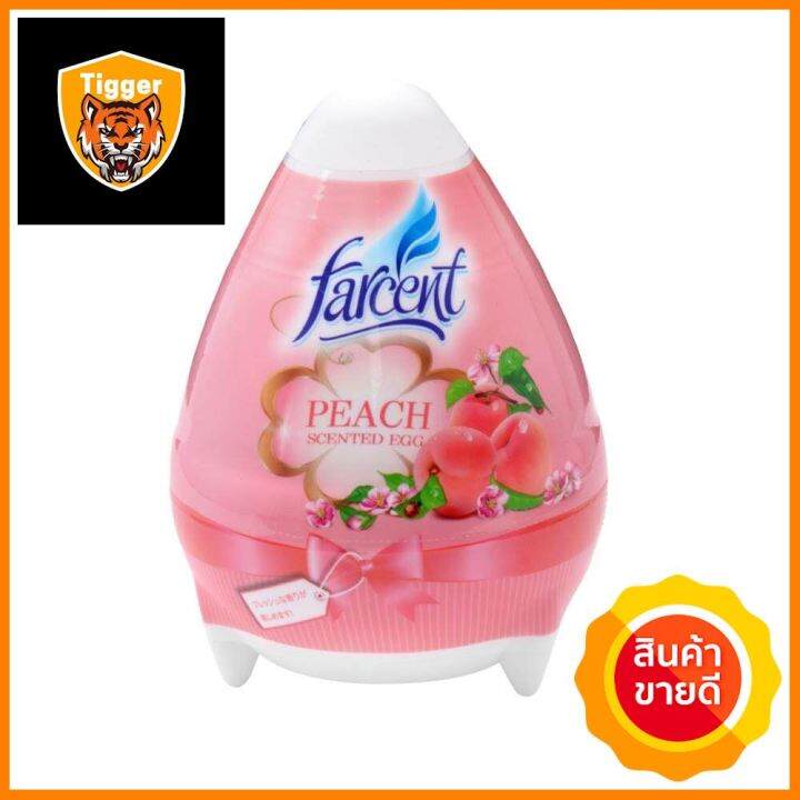 เจลปรับอากาศ FARCENT EGG 170g PEACHAIR FRESHENER GEL FARCENT EGG 170G PEACH **คุณภาพดี ...