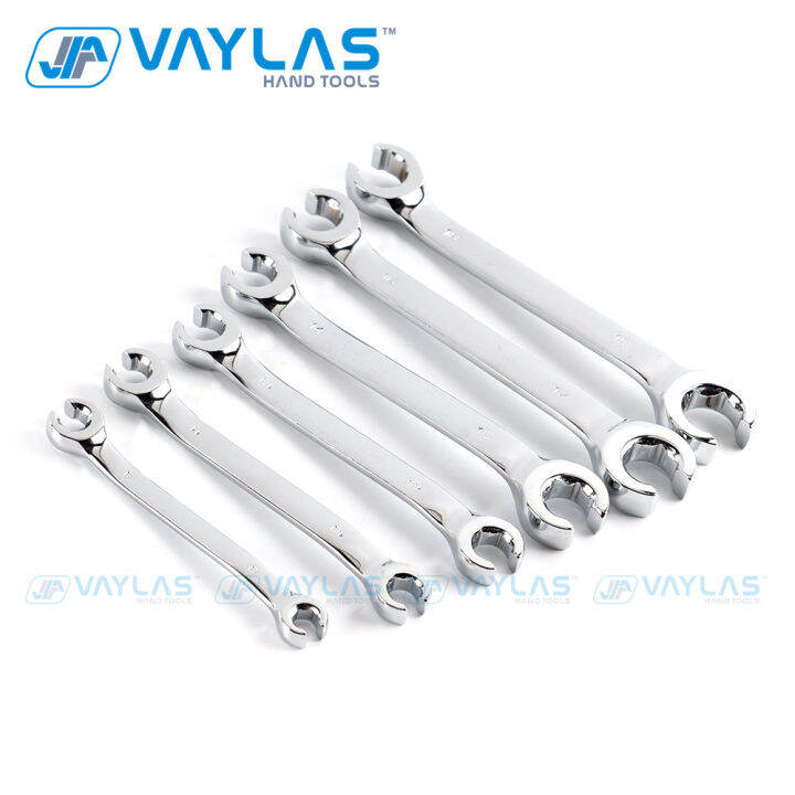 6-22มิลลิเมตรท่อน้ำมัน F Lare อ่อนนุชประแจประแจชุดของคีย์ M Ultitools เต็มโปแลนด์แรงบิดสูง ...