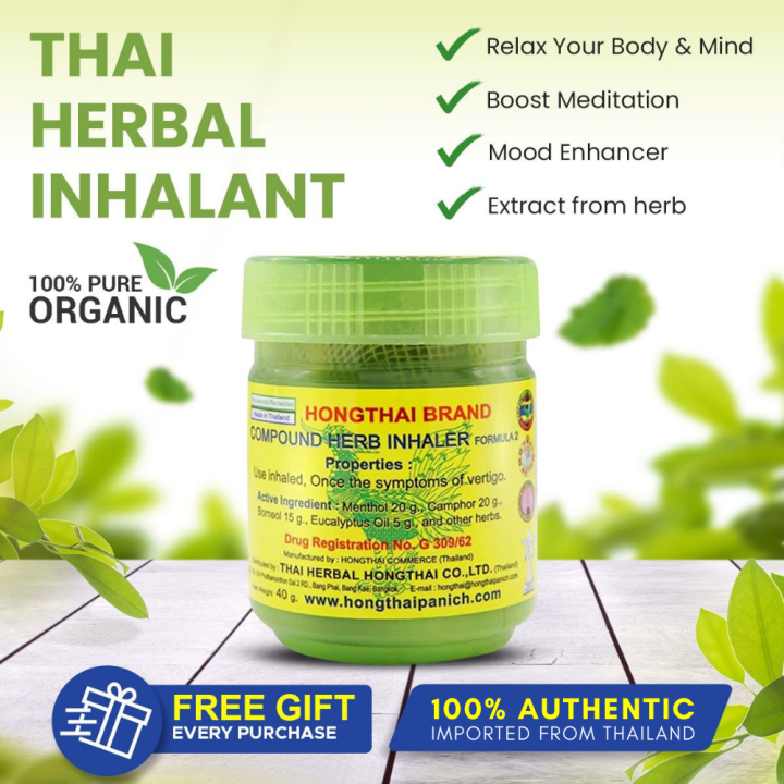 Precious - 1pc 40g Hong Thai Inhaler from Thailand Original, Inhaler ...