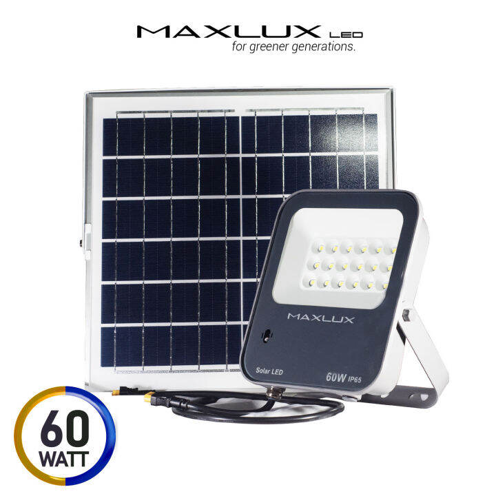 Maxlux Solera Solar LED Floodlight 60W | Lazada