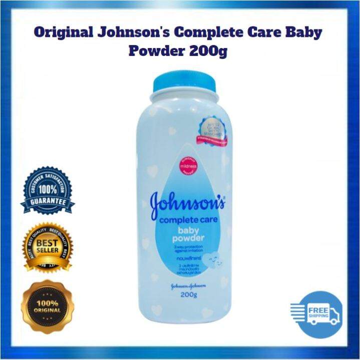 Original Johnson's Complete Care Baby Powder 200g | Lazada PH