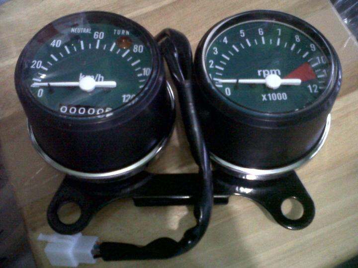 Speedometer cb 125 Set RPM spido cb 100 bulat spedo cb100 classic | Lazada Indonesia