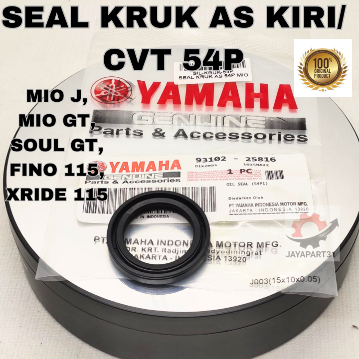 SIL SEAL KRUK AS KIRI CVT YAMAHA 54P KUALITAS ORIGINAL MIO J, MIO GT ...