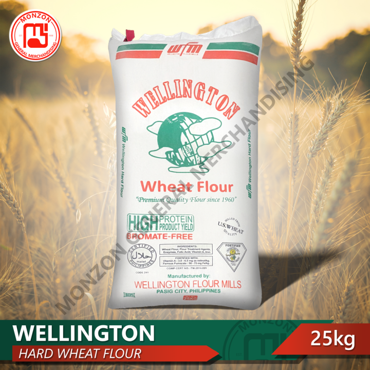 Wellington Hard Wheat Flour 25kg | Lazada PH