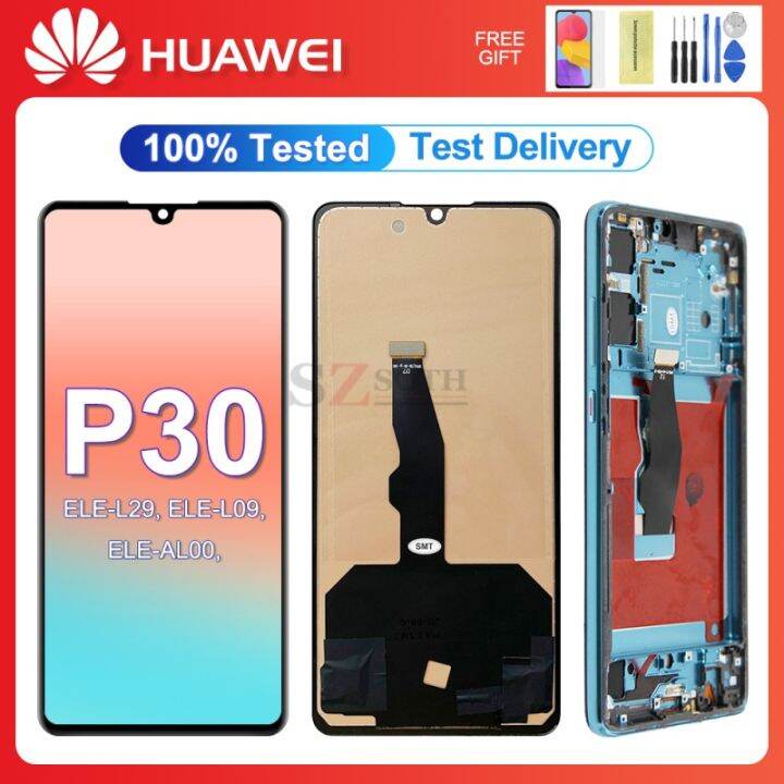 Touch LCD Screen For P30 LCD Display Screen ELE-L04 ELE-L29 ELE-L09LCD ...