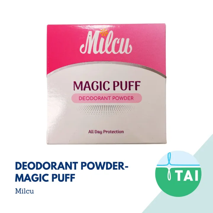 Deodorant Powder Magic Puff 40g [MILCU] | Lazada PH
