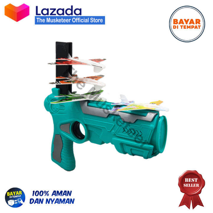 Mainan Tembakan Pesawat - Air Battle Roket Terbang Plane | Lazada Indonesia