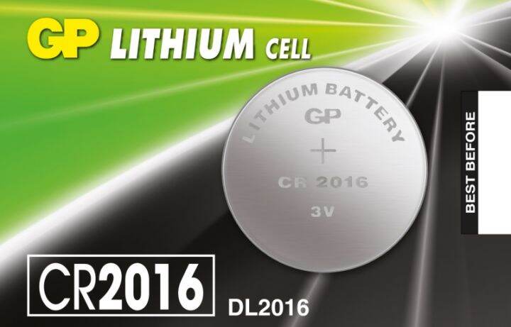 GP CR2016 DL2016 (1pc) 3v Lithium Button Cell Battery KCR2016 | Lazada PH