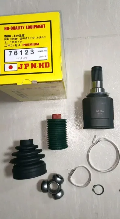 INNER CV JOINT SET RIGHT SIDE HYUNDAI i10 1.2 A/T 2008-UP (76123 ...