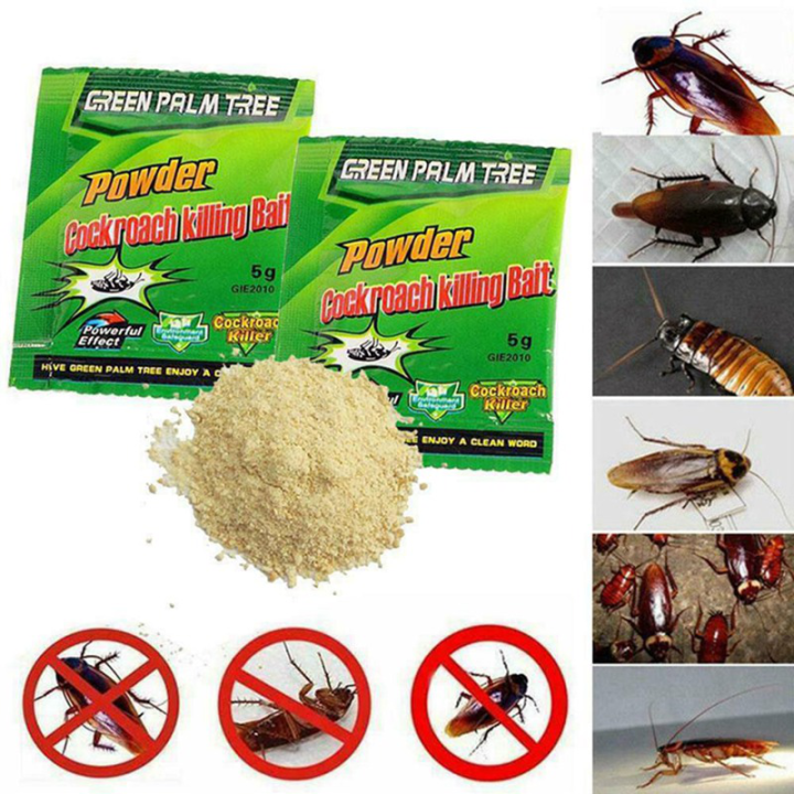 10pc/effective powder cockroach killing bait roach killer pesticide ...