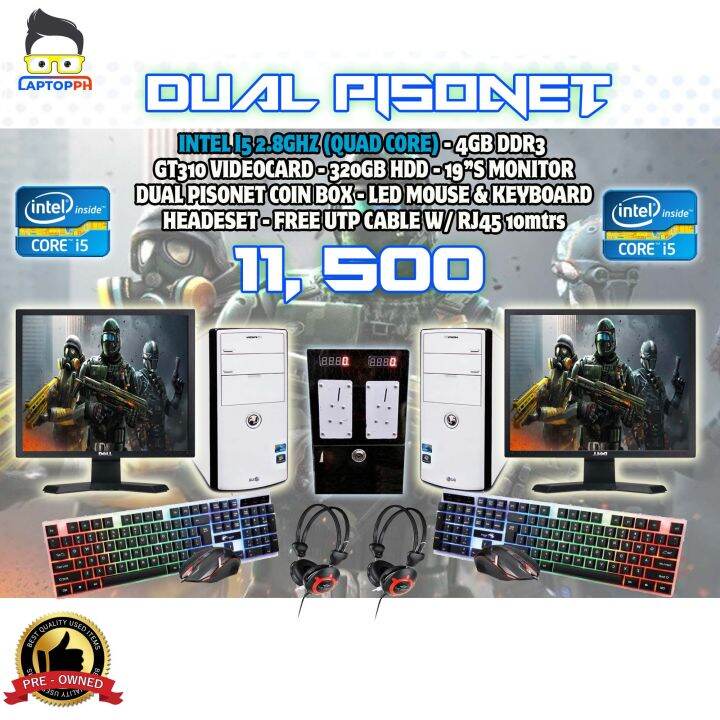 DUAL PISONET PACKAGE 2 UNITS OF LG Xpion UNIT WITH DUAL PISONET COIN ...