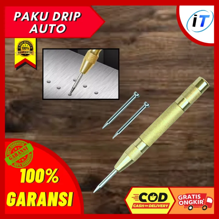 Automatic Drip Center Punch Metal Drill Pointer / Penitik Mata Bor ...