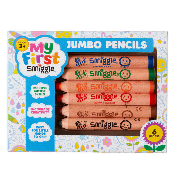 SMIGGLE MY FIRST JUMBO PENCILS | Lazada PH