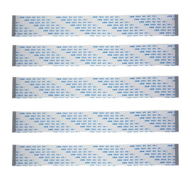 32Pin 0.8mm Pitch FFC FPC AWM 20624 80C 60V VW-1 A Type Flat Flexible ...