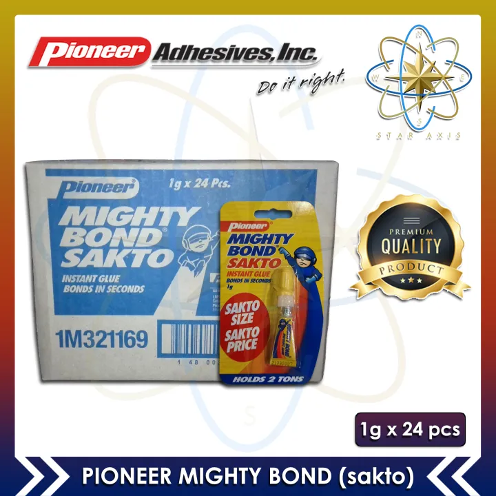 Pioneer Mighty Bond Sakto (1g x 24 pcs) | Lazada PH
