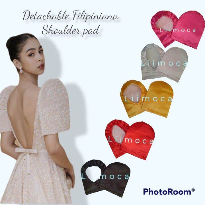 1LIANCO'S FILIPINIANA SILKY COLORED SHOULDER PAD | Lazada PH