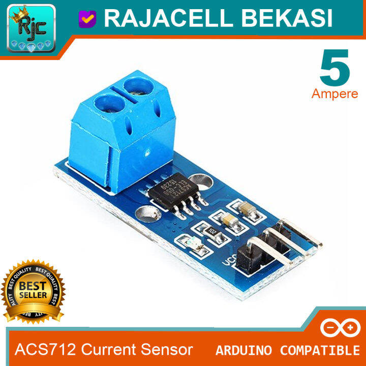 ACS712 Current Sensor 5A Current Sensor Arus for Arduino | Lazada Indonesia