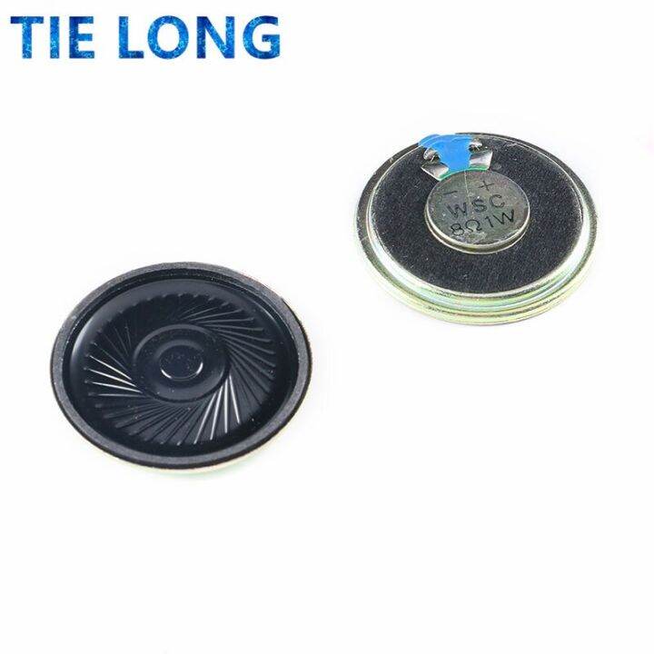 5pcs/lot New Ultra-thin Mini speaker 8 ohms 1 watt 1W 8R speaker Diameter 40MM 4CM thickness 4MM ...