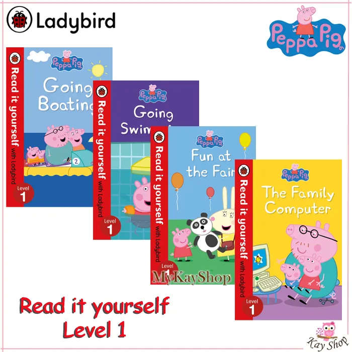 Peppa Pig: Read it yourself with Ladybird Level 1 | Lazada